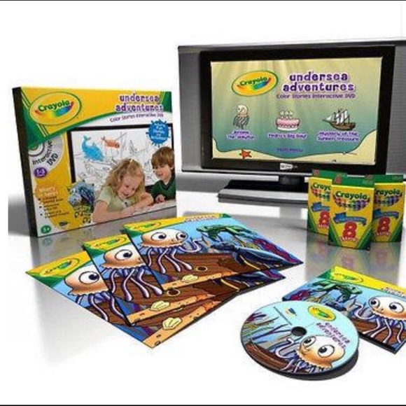 Crayola | Toys | Crayola Color Stories Interactive Dvd | Poshmark